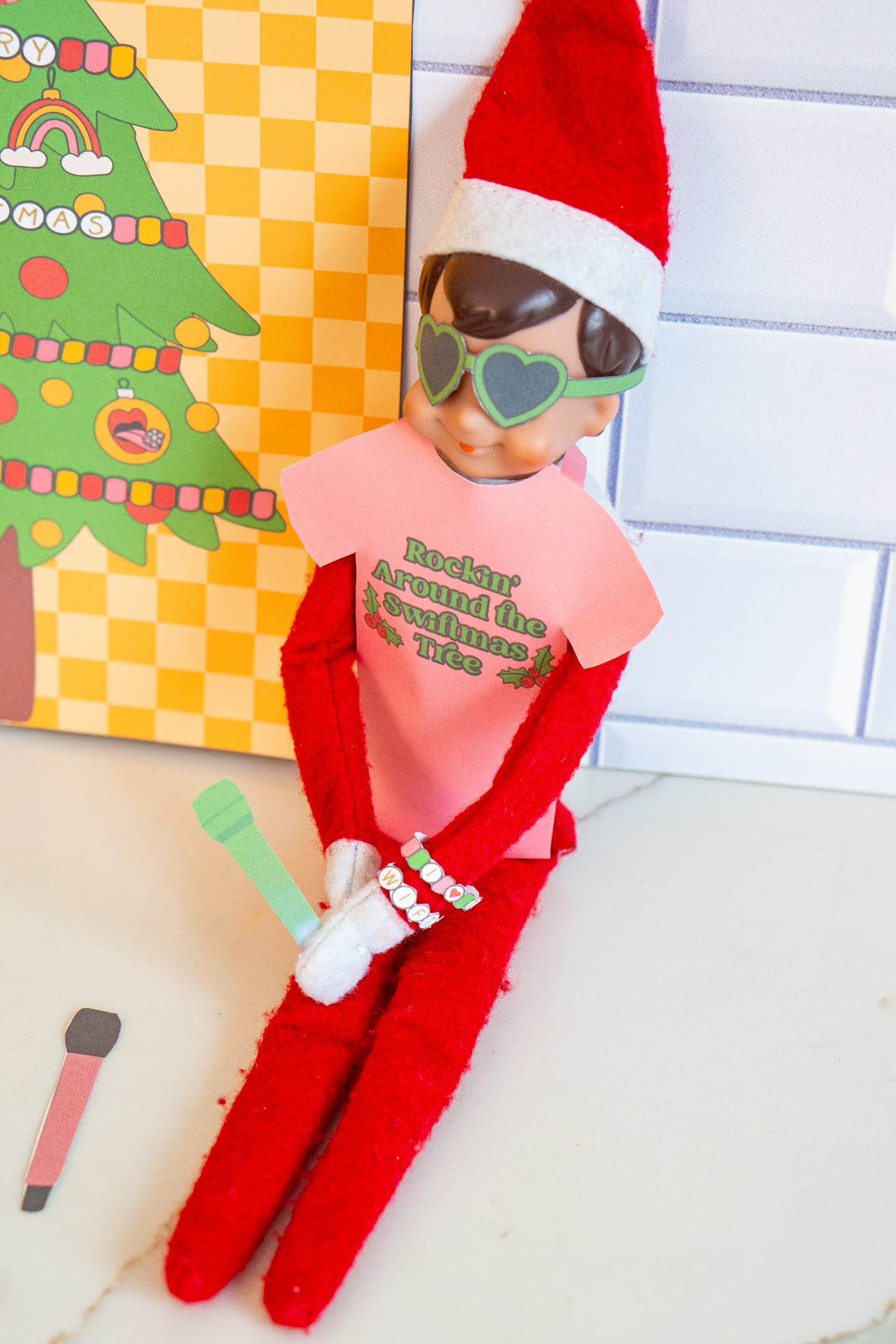 Free Taylor Swift Inspired Elf on the Shelf Printables