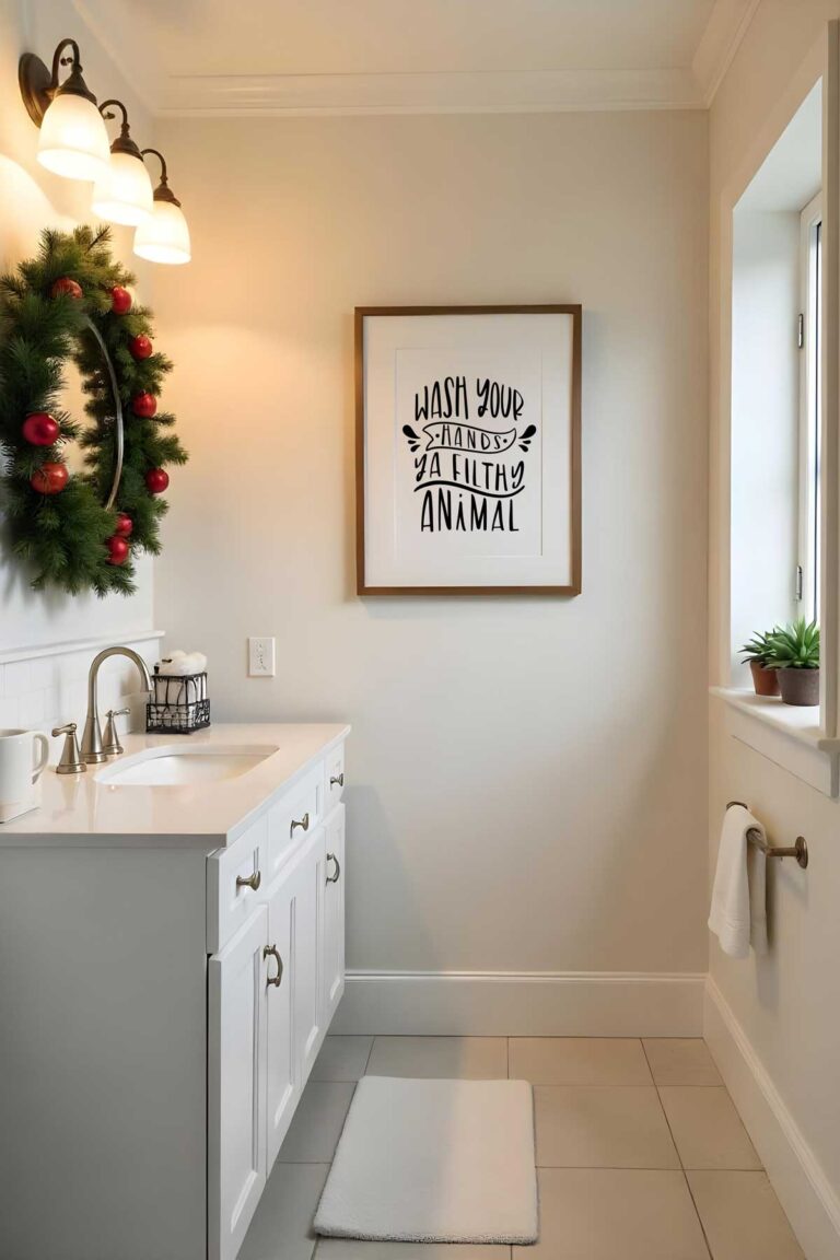Free Funny Printable Bathroom Signs: 15 Wall Art Options