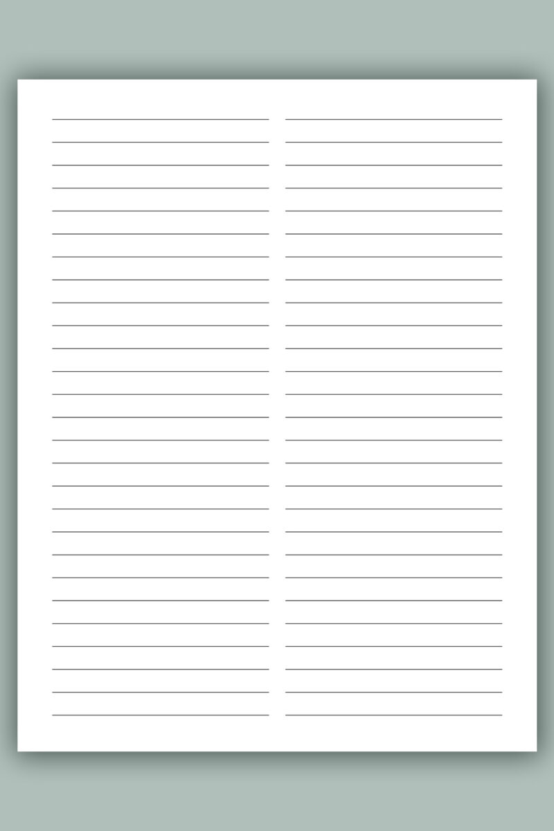 Free Printable Bullet Journal Paper: Dot Grid, Graph, Lined, etc