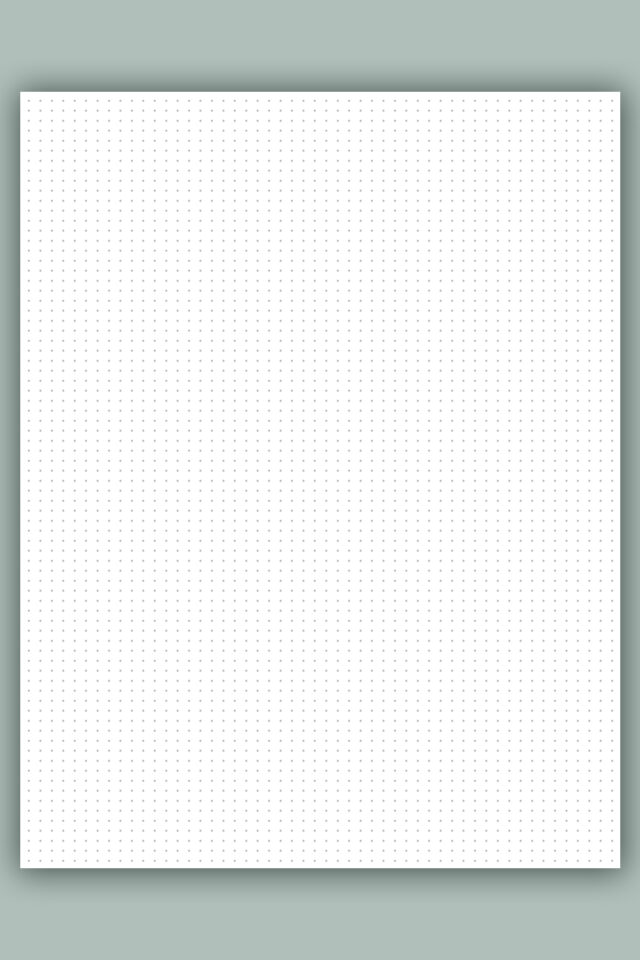 Free Printable Bullet Journal Paper: Dot Grid, Graph, Lined, etc