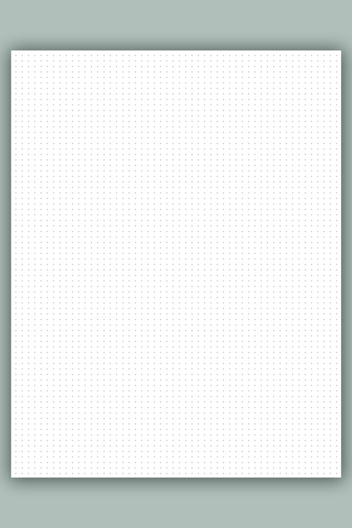 Free Printable Bullet Journal Paper: Dot Grid, Graph, Lined, etc