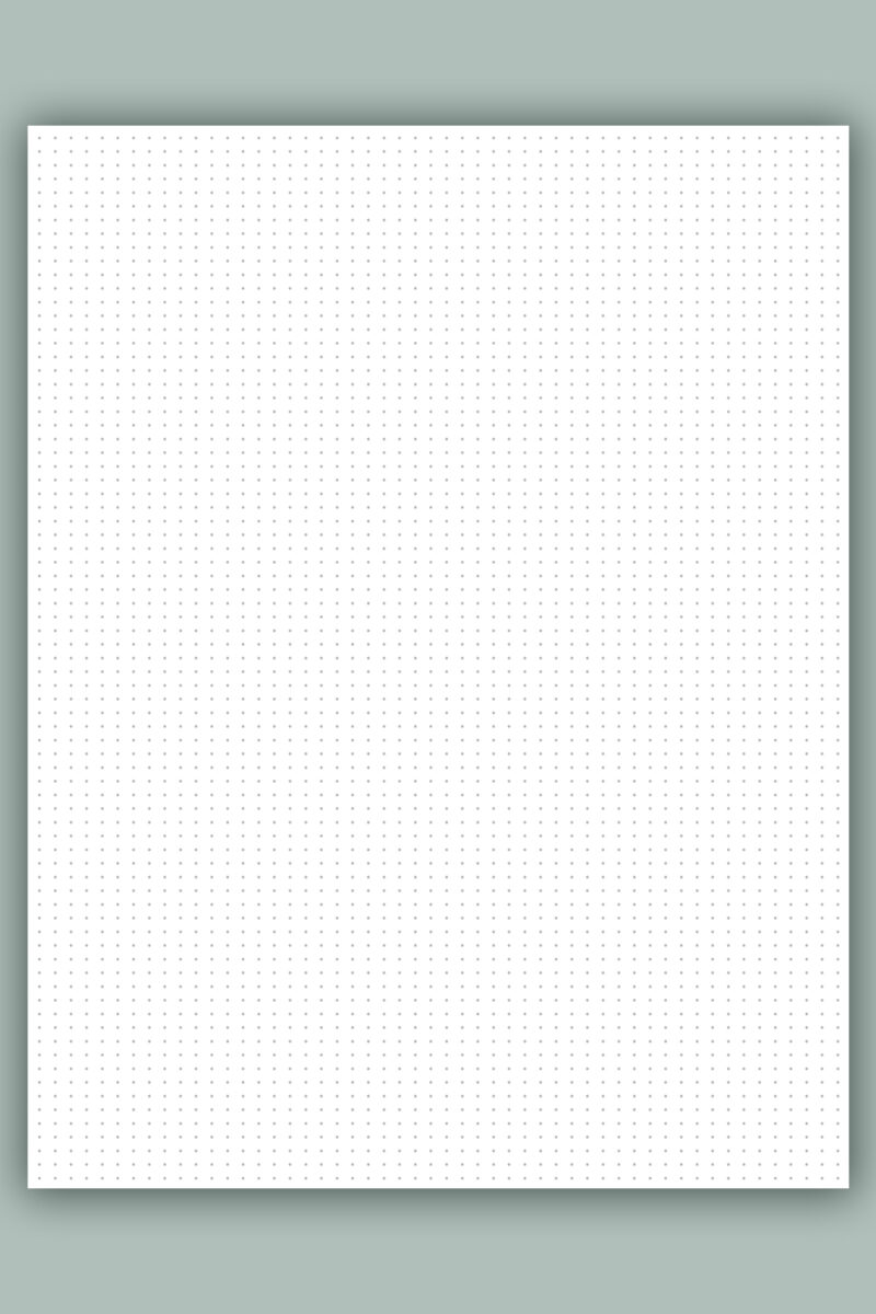 Free Printable Bullet Journal Paper: Dot Grid, Graph, Lined, etc