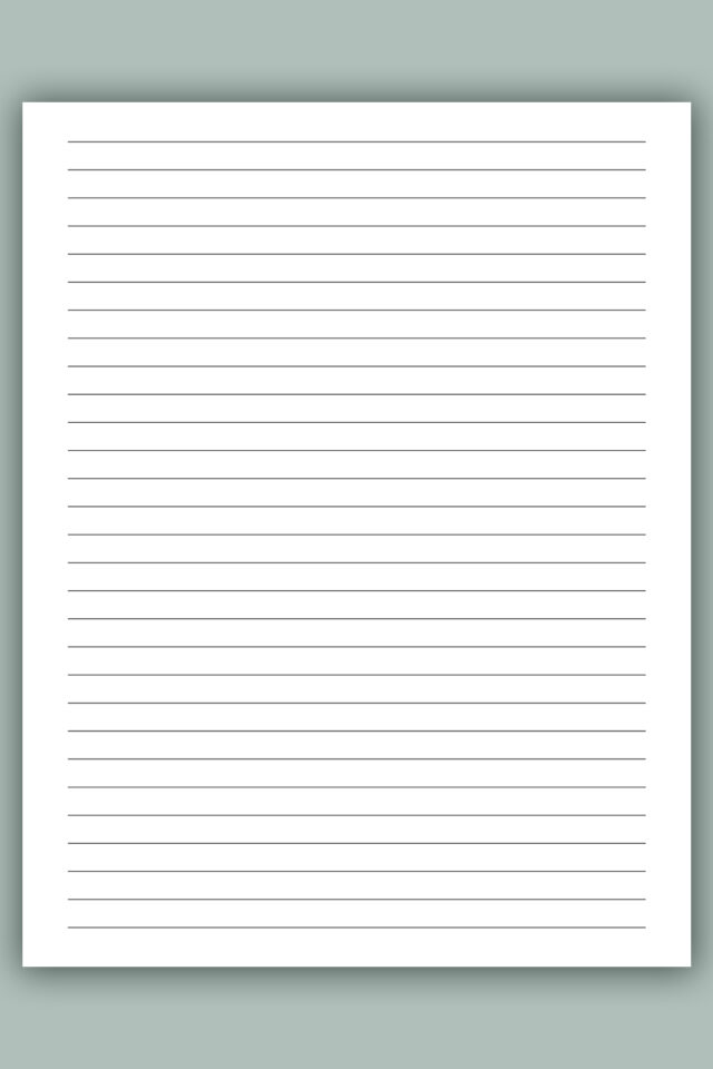 Free Printable Bullet Journal Paper: Dot Grid, Graph, Lined, etc