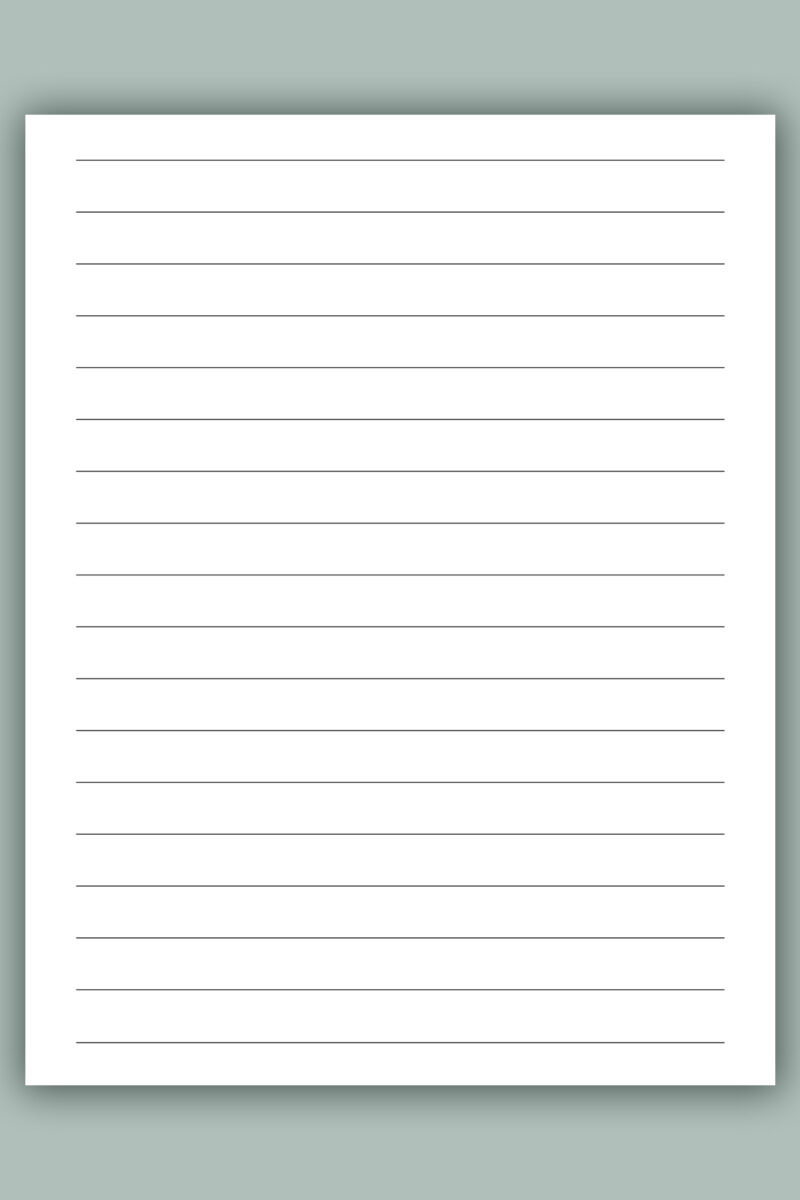 printable-bullet-journal-paper-example-wide-lined - Mom Envy