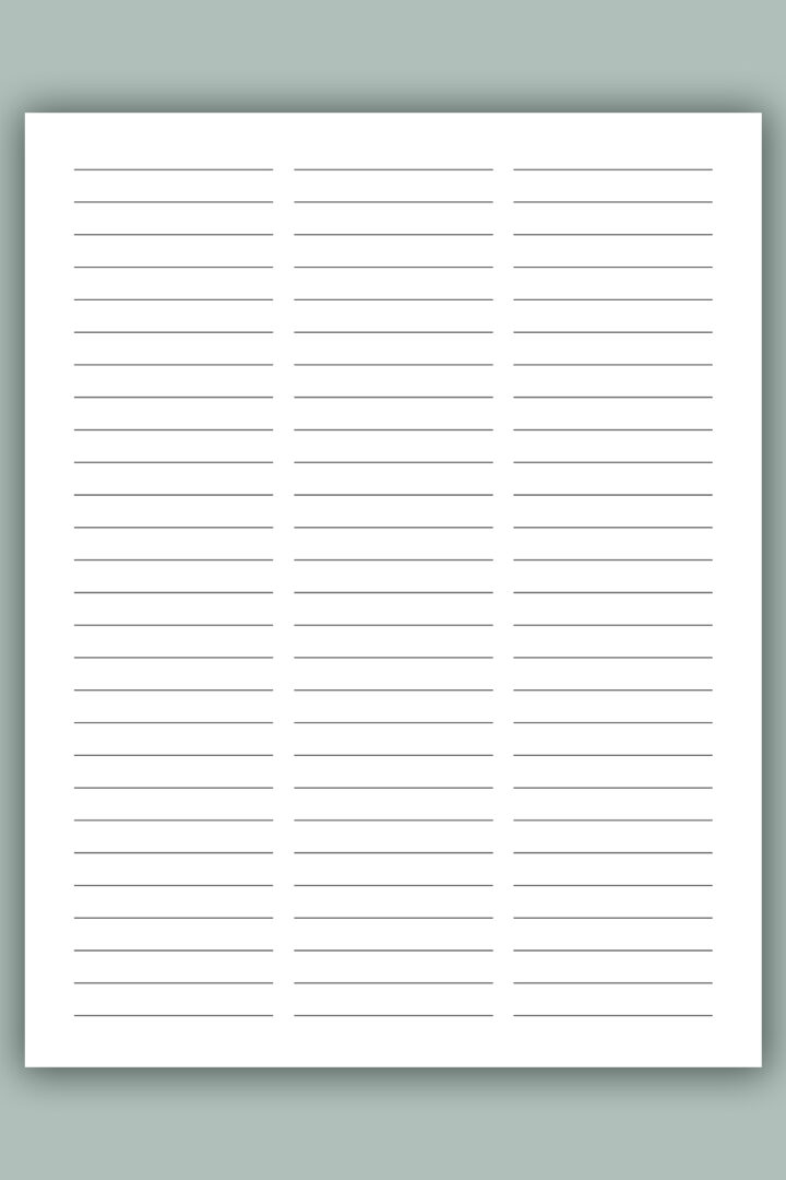 Free Printable Bullet Journal Paper: Dot Grid, Graph, Lined, etc
