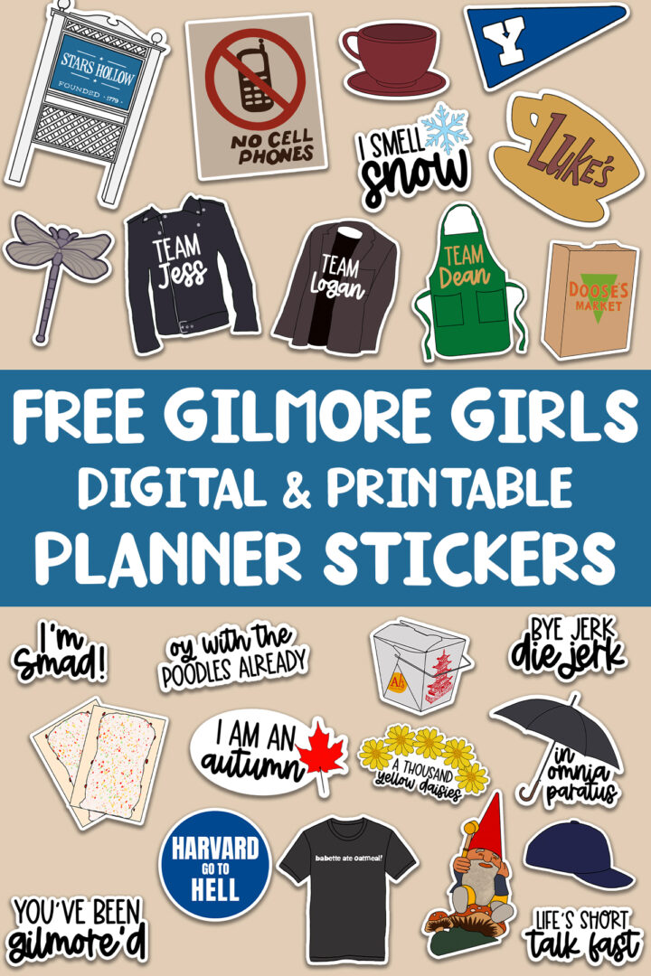 Free-Gilmore-Girls-Inspired-Stickers-Pinterest - Mom Envy