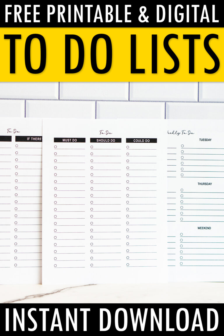 free-to-do-list-printables-pinterest3 - Mom Envy