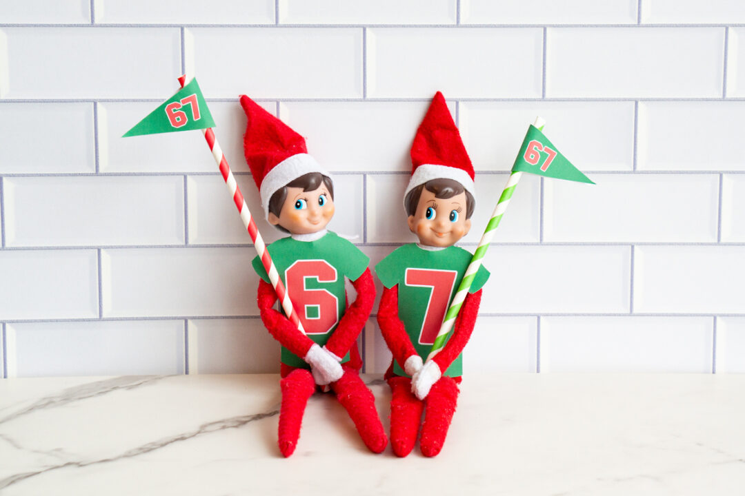 Free Funny 6 7 Elf on the Shelf Printables (Notes Included)