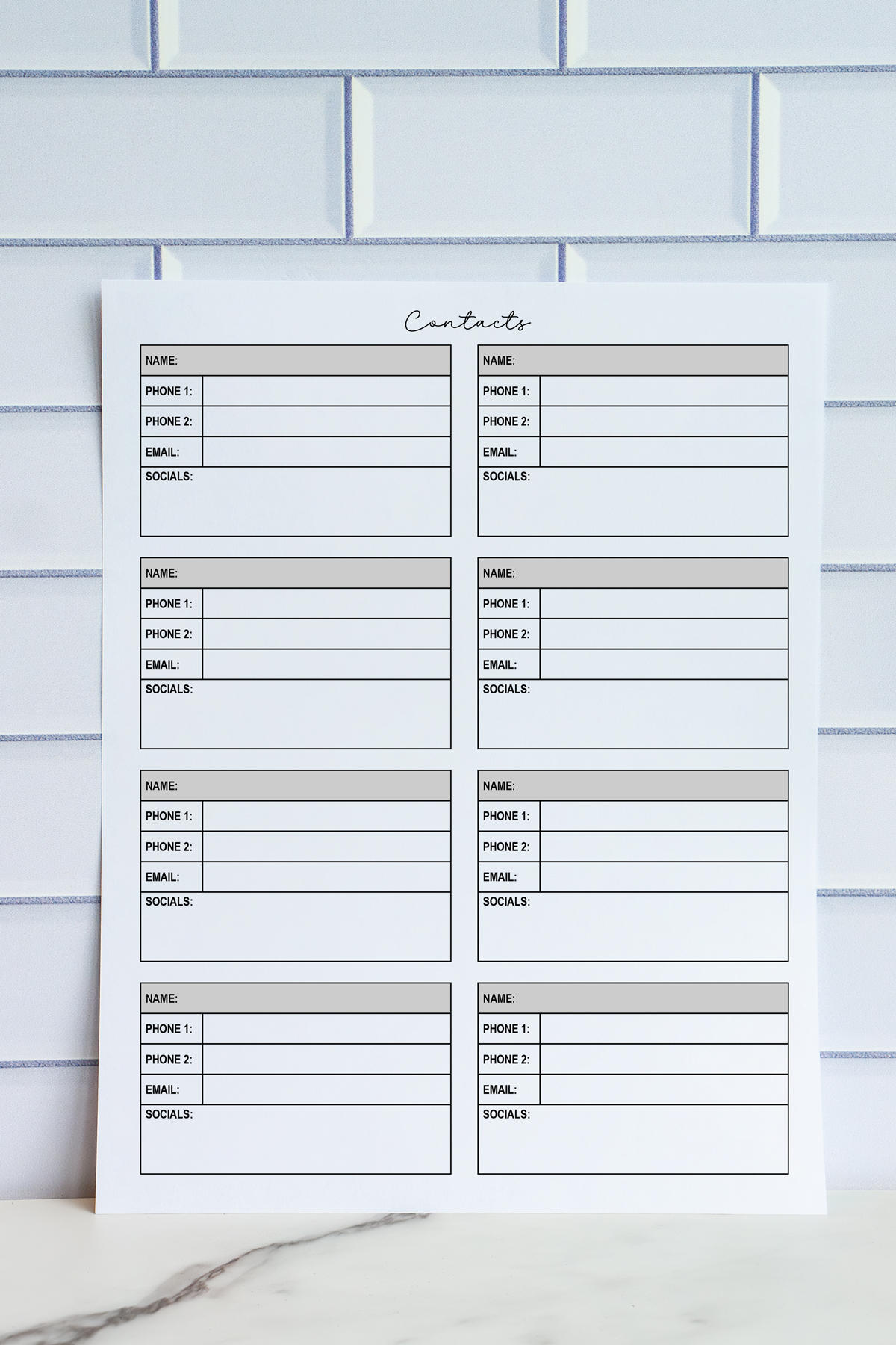 Free-Printable-Contact-List-Example-8 - Mom Envy