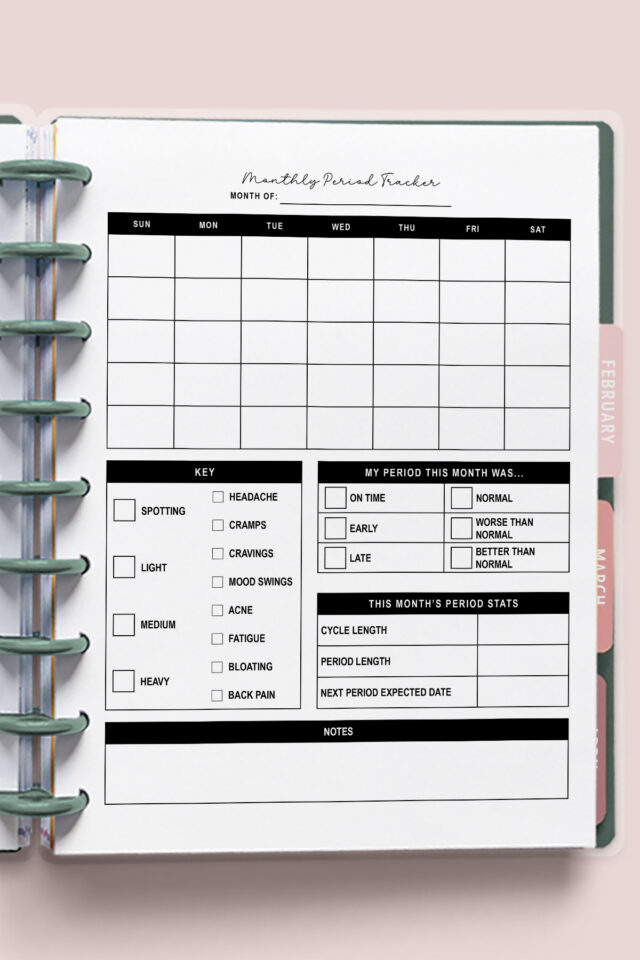 free-printable-period-tracker-example-7 - Mom Envy