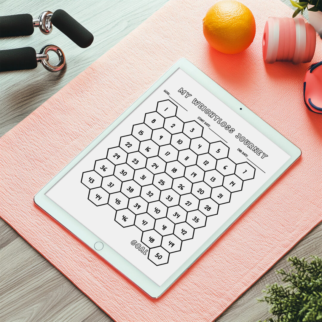 Free Weight Loss Printable & Digital Tracker Pages
