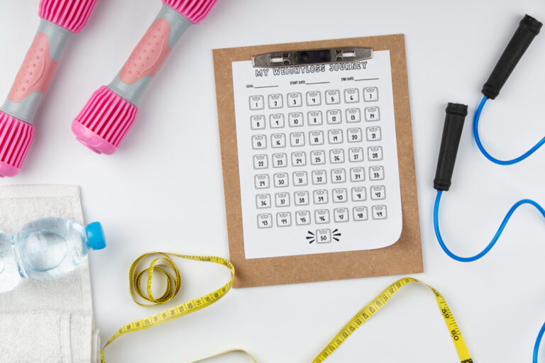 Free Weight Loss Printable & Digital Tracker Pages