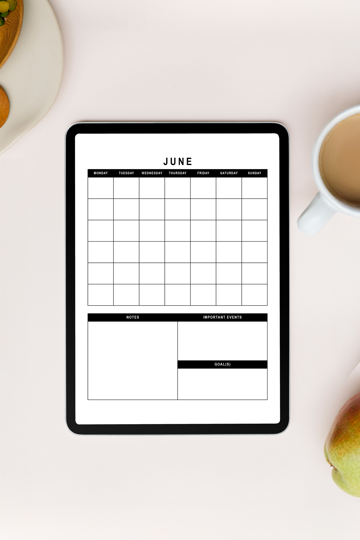 free-undated-single-page-monthly-calendars-sample-3 - Mom Envy